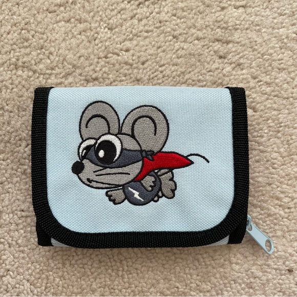 Aeropostale | Bags | Vintage 9s Embroidered Mighty Mouse Wallet | Poshmark